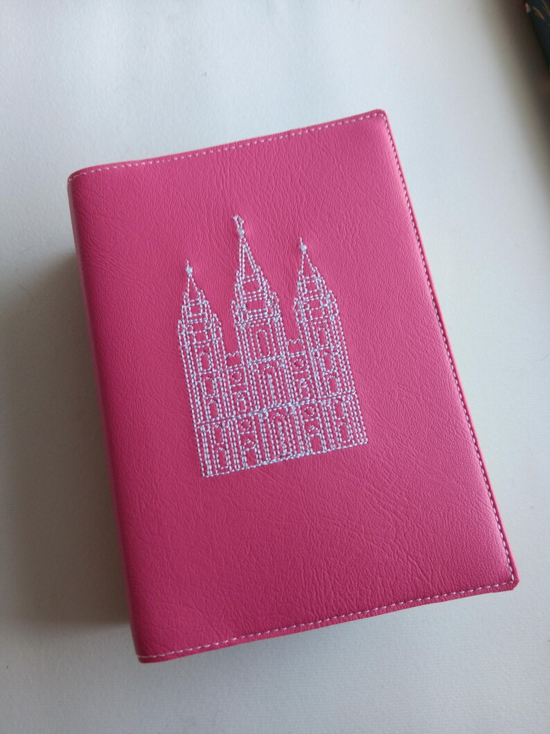 Bright Pink Regular Size LDS Quad Simulated Leather With Salt Lake ...