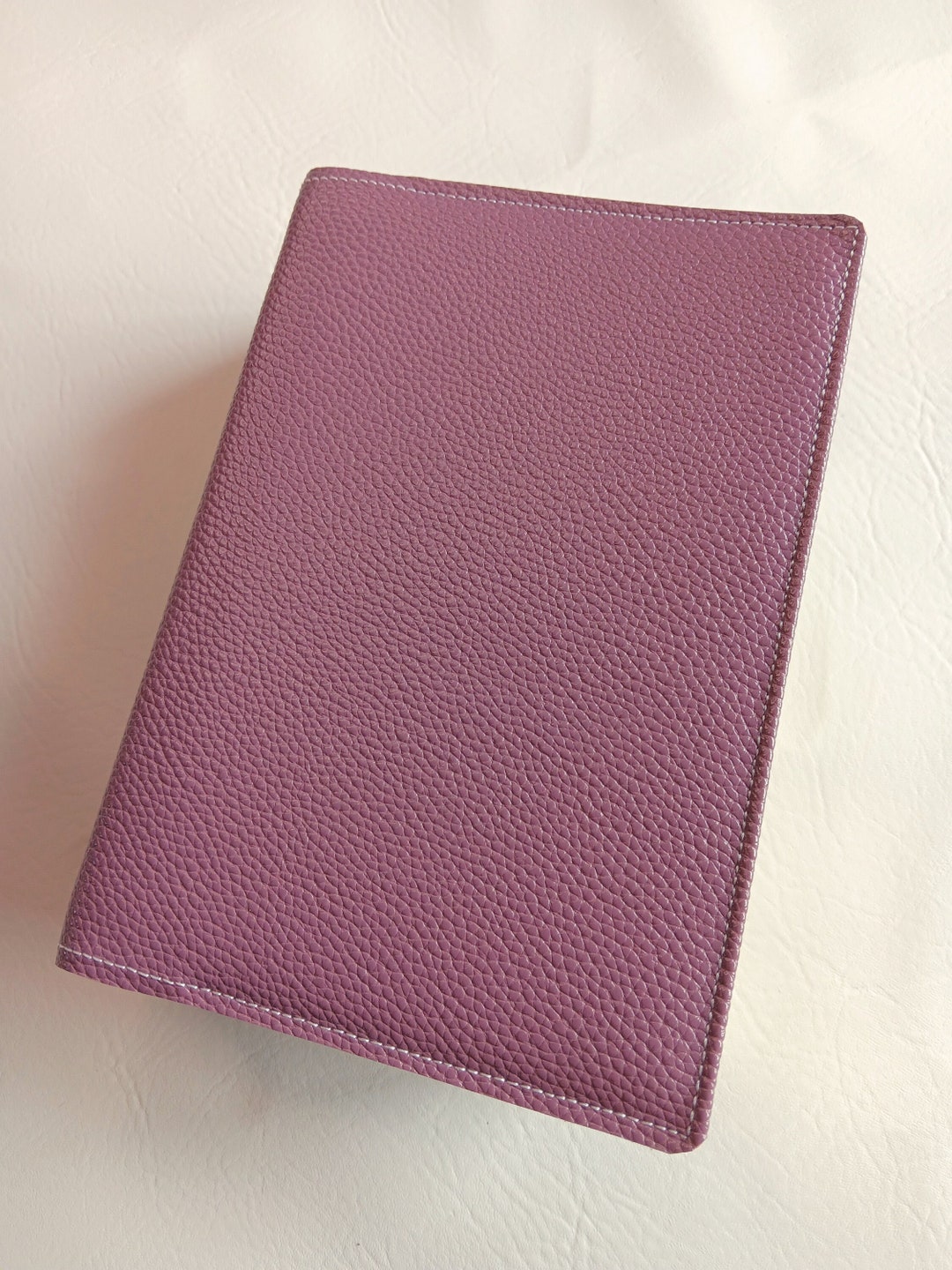 Plum Regular Size LDS Quad Faux Leather Scripture Cover, Quad ...