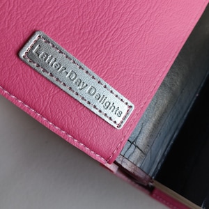 Bright Pink Regular Size LDS Quad Simulated Leather With Salt Lake ...