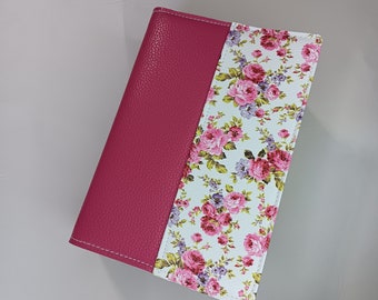 Pink Regular Size LDS Quad Leather Scripture Cover, LDS Scripture Cover ...