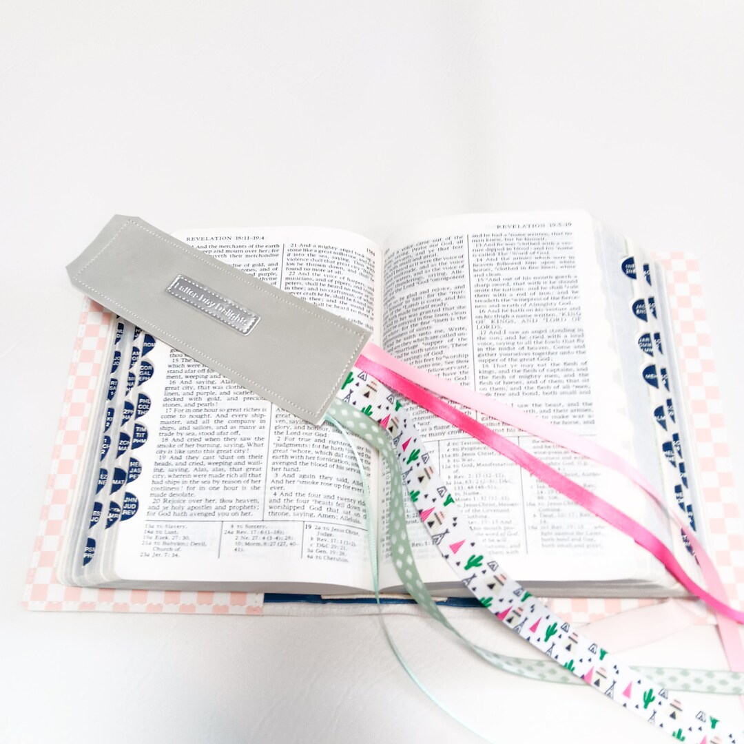 Quad Bookmark, LDS Quad Scriptures, Baptism Gift, Ministering Gift ...