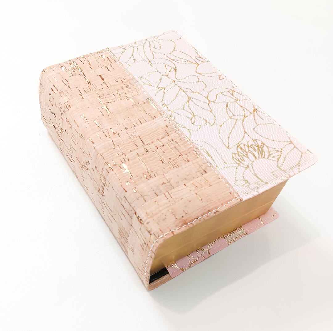 Cork W/ Blush Regular Size LDS Quad Faux Leather Scripture - Etsy