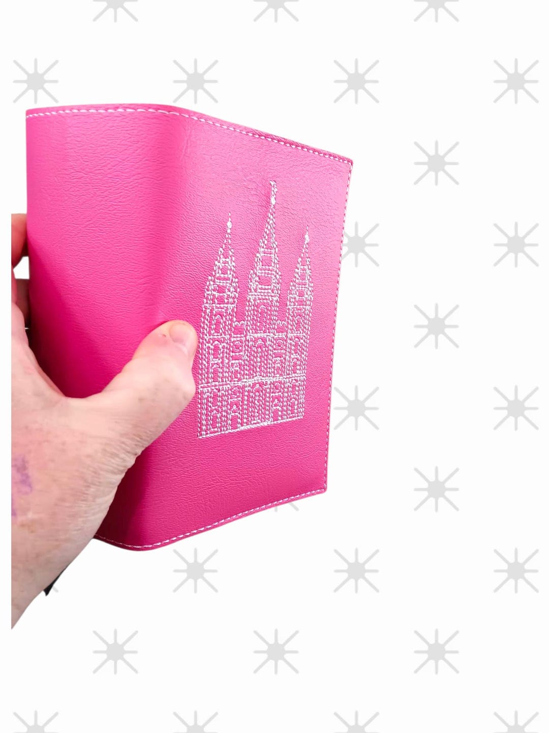 Compact LDS Quad Simulated Leather Slip Cover, LDS Scripture Slip Cover ...