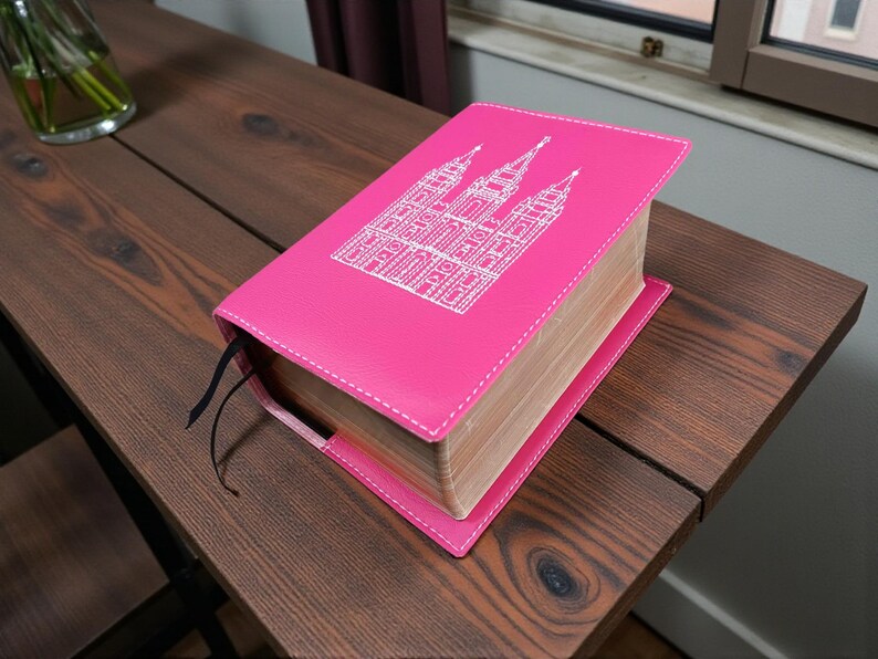 Bright Pink Regular Size LDS Quad Simulated Leather With Salt Lake ...