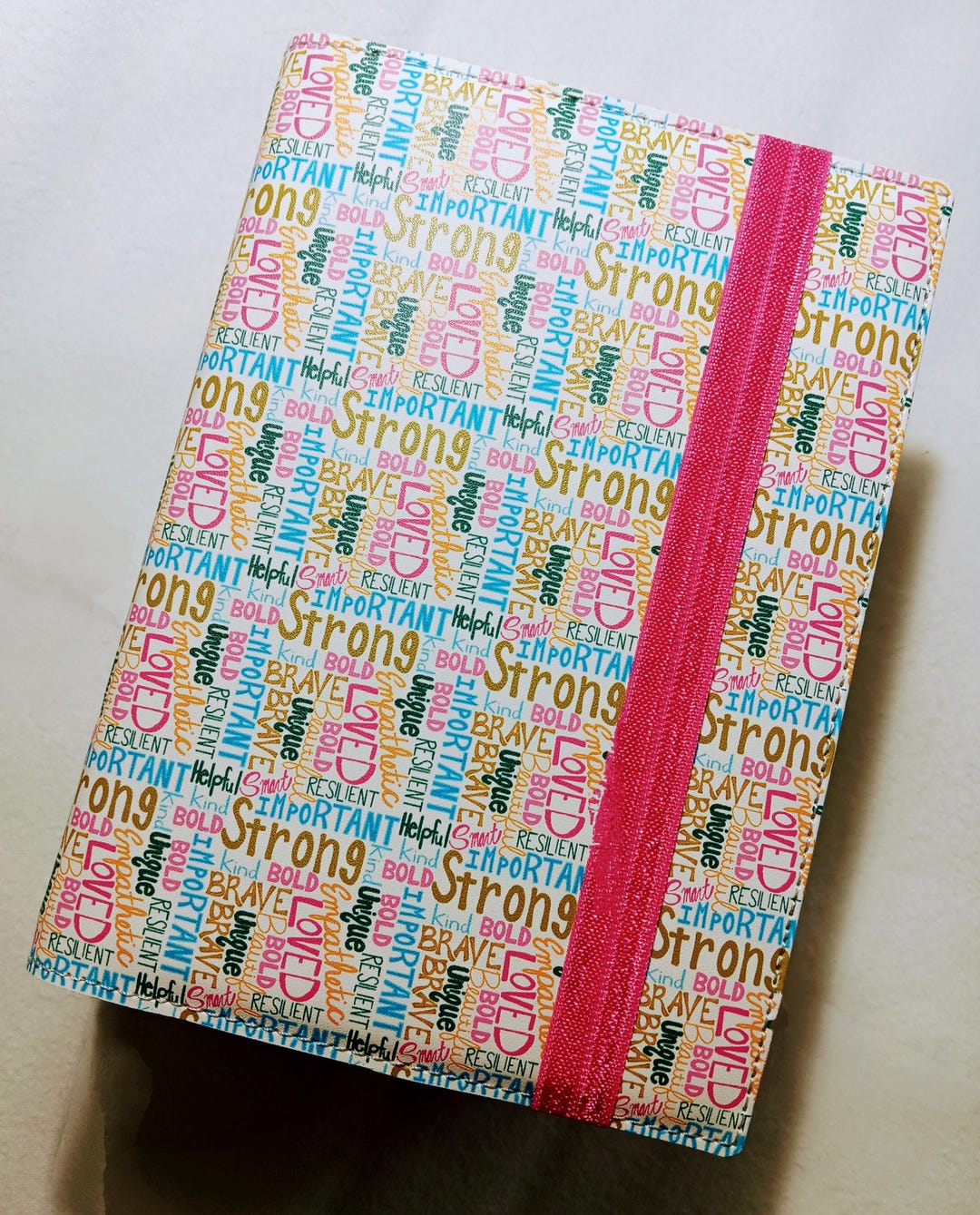 Positive Affirmations Simulated Leather Scripture Slipcover, LDS Quad ...