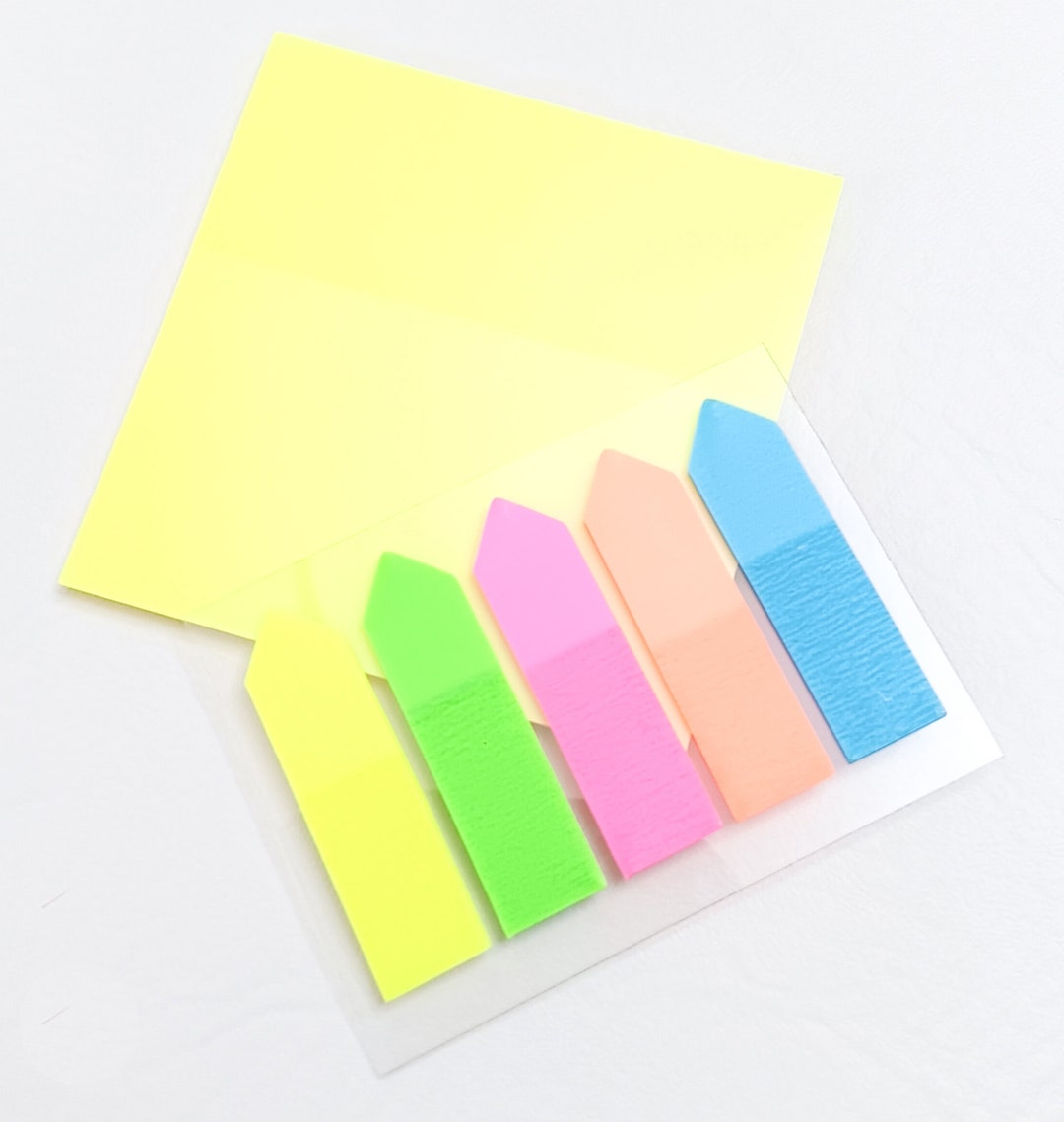 2 Neon Translucent Sticky Notes, Scripture Sticky Notes, Scripture ...