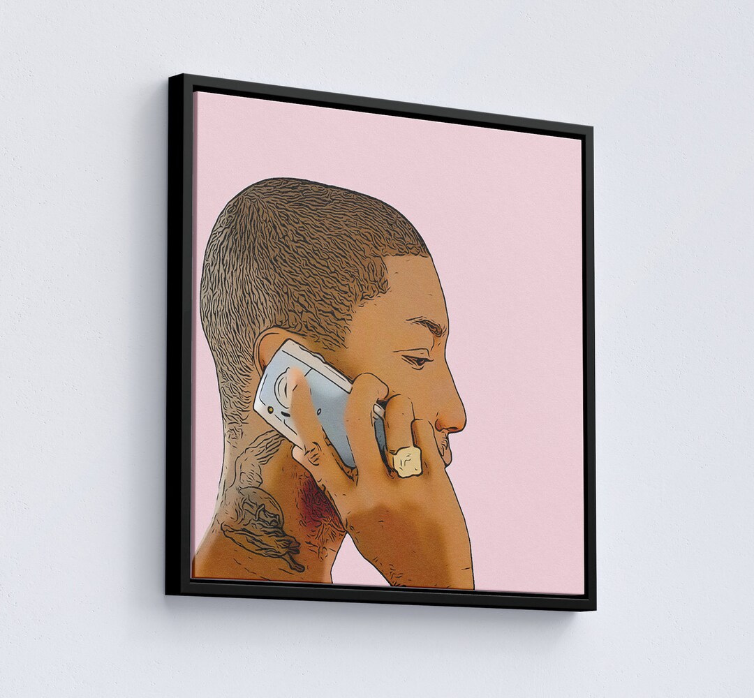 Pharrell Art, Pharrell Williams Poster, Hip Hop Art, Hip Hop Poster ...