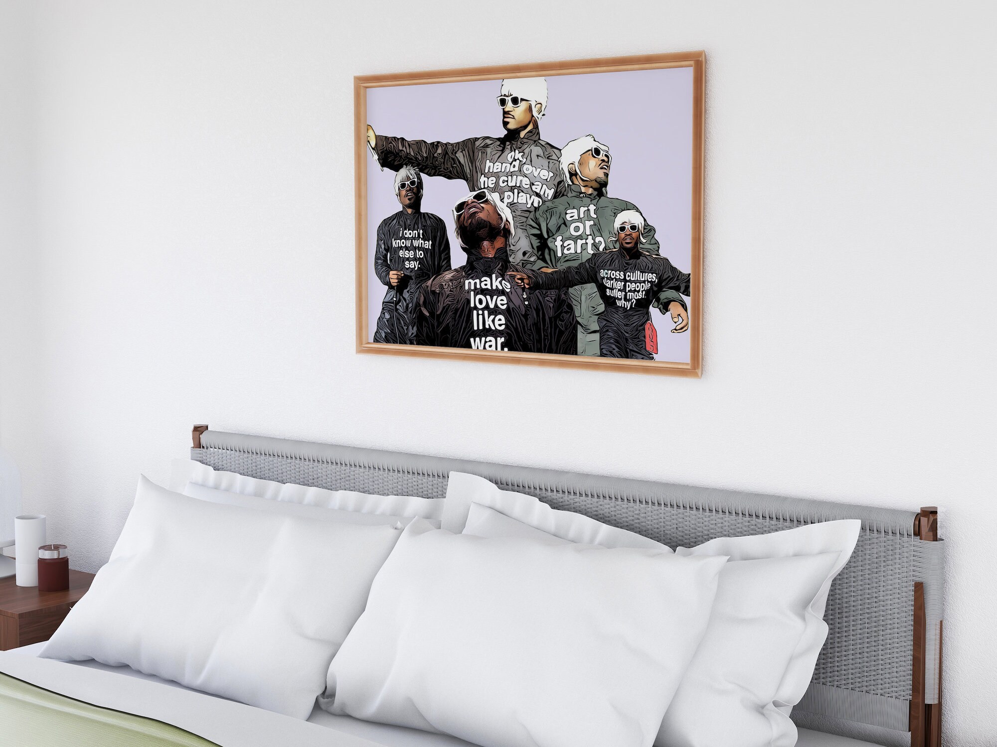 Andre 3000 Art, Andre 3000 Poster, Hip Hop Merch, Outkast Merch, Canvas ...