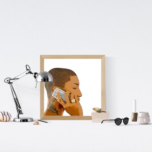 Pharrell Art, Pharrell Williams Poster, Hip Hop Art, Hip Hop Poster ...