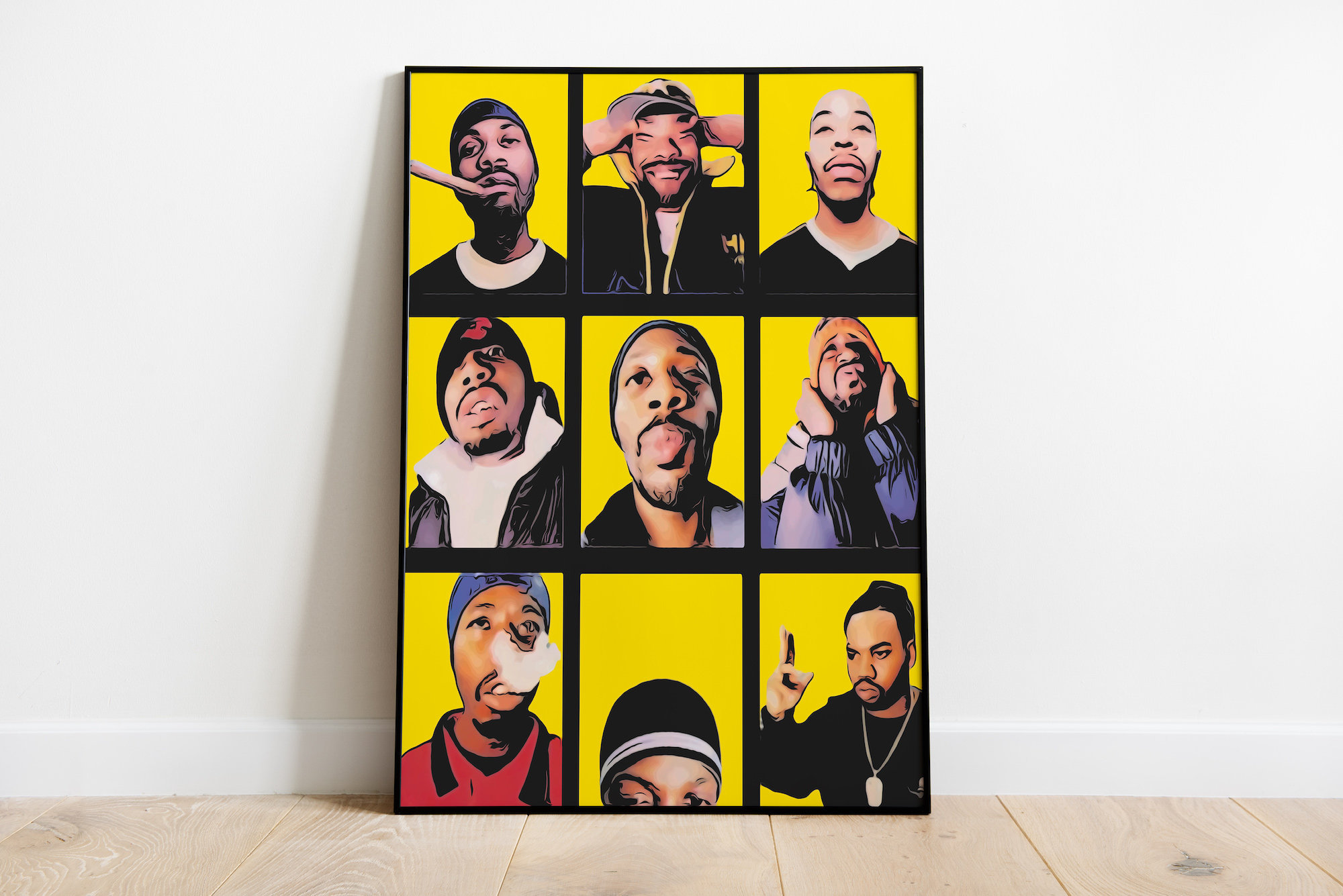 Wu Tang Clan Art Wu Tang Clan Poster Hip Hop Merch Canvas - Etsy UK