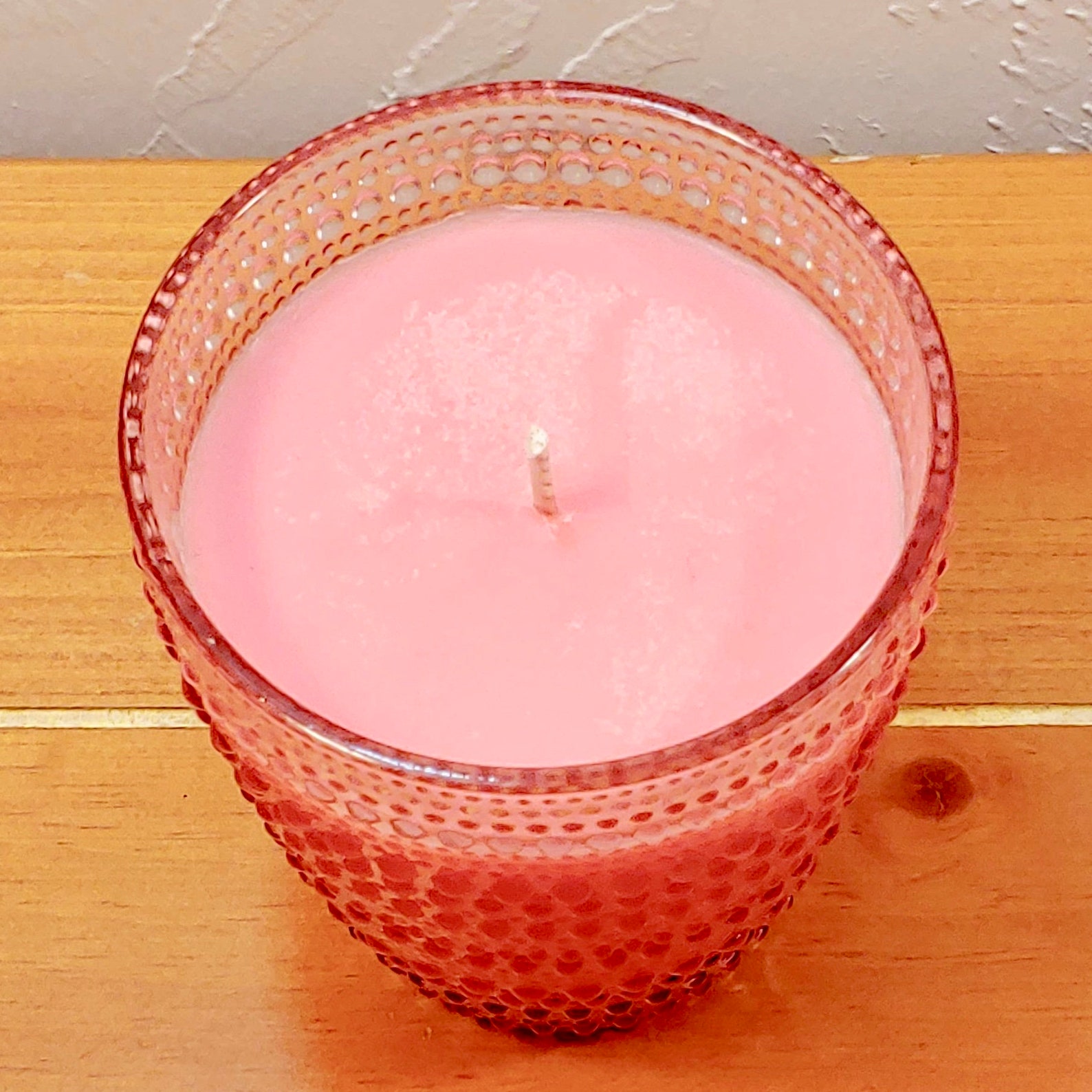 PINK CANDLE 8 Ounce - Etsy