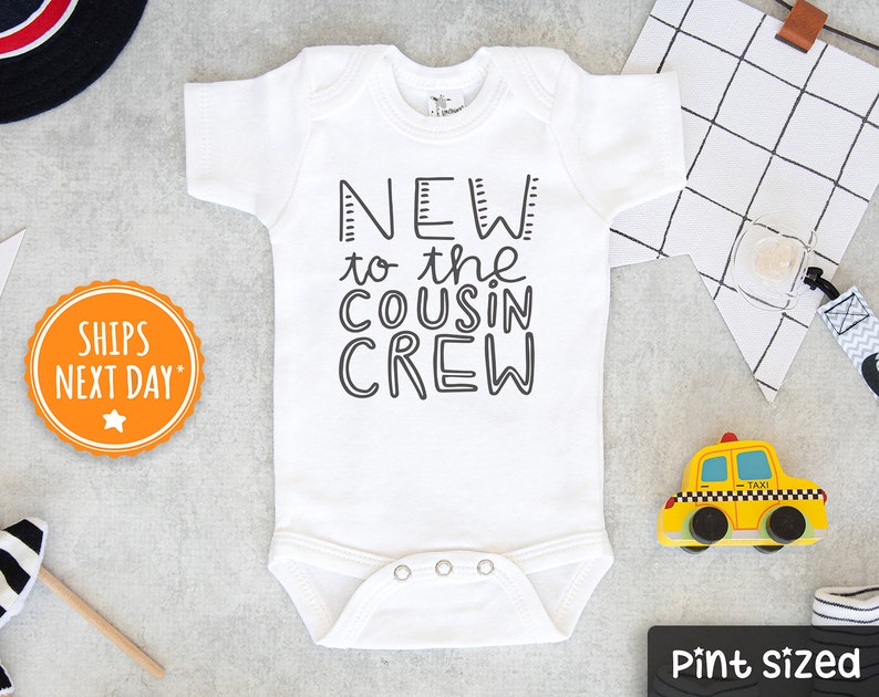 New to the Cousin Crew Onesie® Cousin Crew Baby Gift | Etsy
