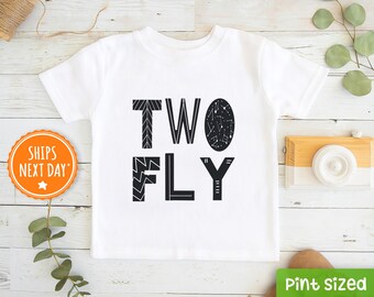 Two Fly Birthday Shirt - Etsy