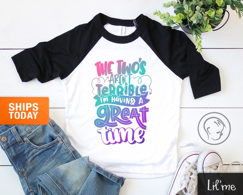 Second Birthday Shirt Girl Two Birthday Shirt Second Etsy