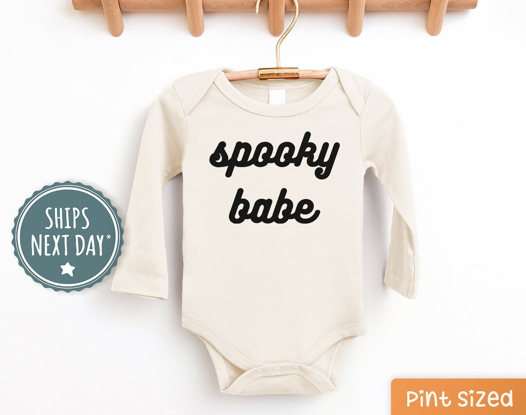 Spooky Babe Baby Onesie® Halloween Baby Onesie® Cute Halloween Onesie ...