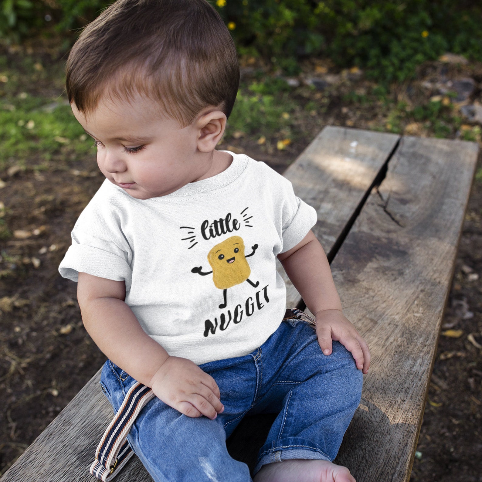 Little Nugget Onesie® Cute Little Nugget Baby Onesie® - Etsy