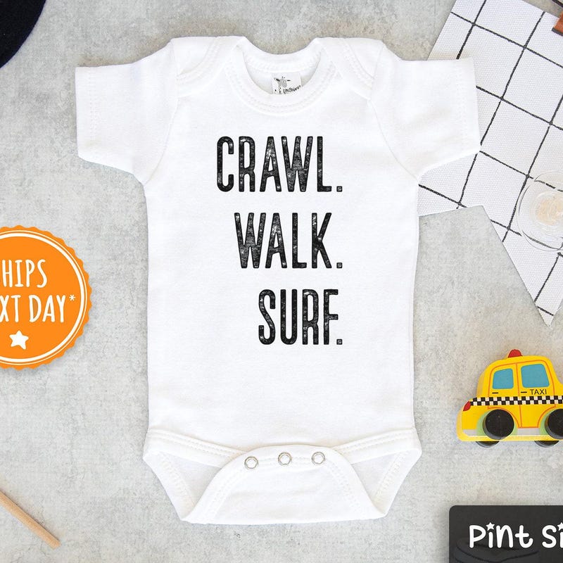 Crawl Walk Surf - Etsy