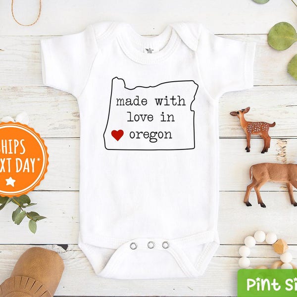Oregon Onesie - Etsy