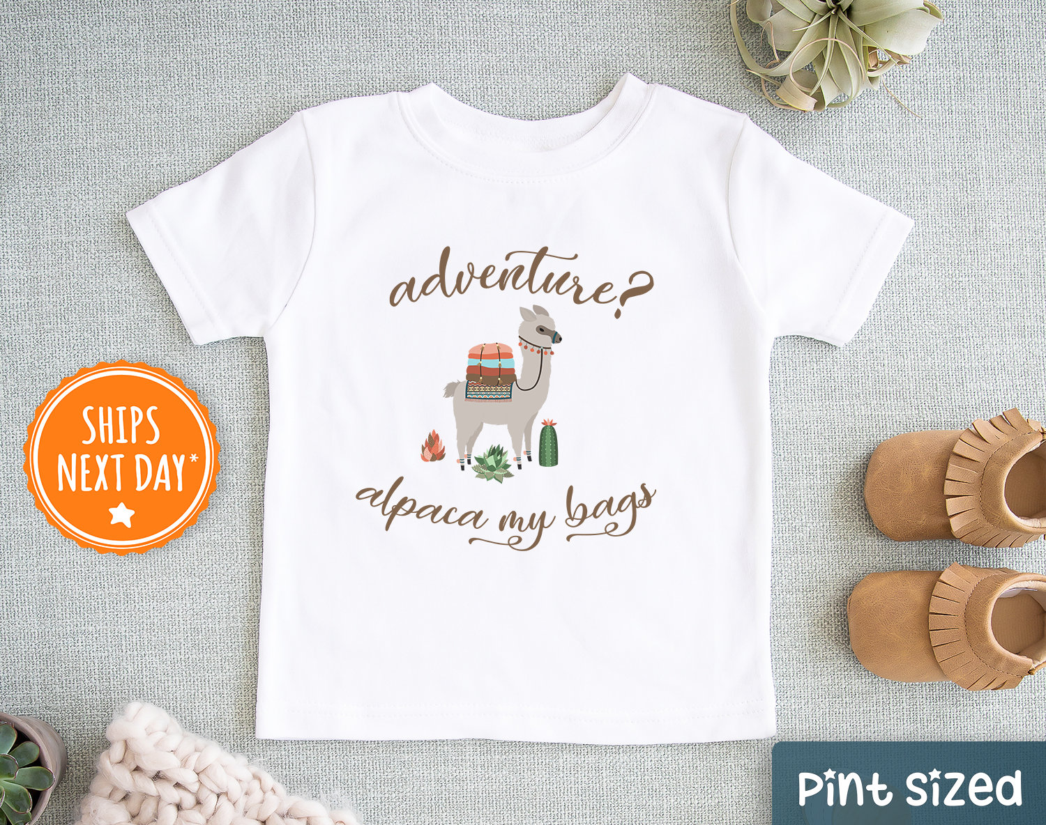 Alpaca My Bags Shirt Cute Adventure Baby Toddler Shirt | Etsy