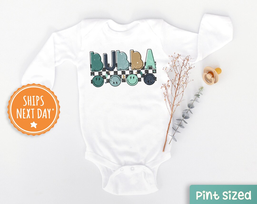 Bubba Onesie® Cute Bub Club Natural Onesie® Retro Bubba Bodysuit Vintage Colored Gift - Etsy