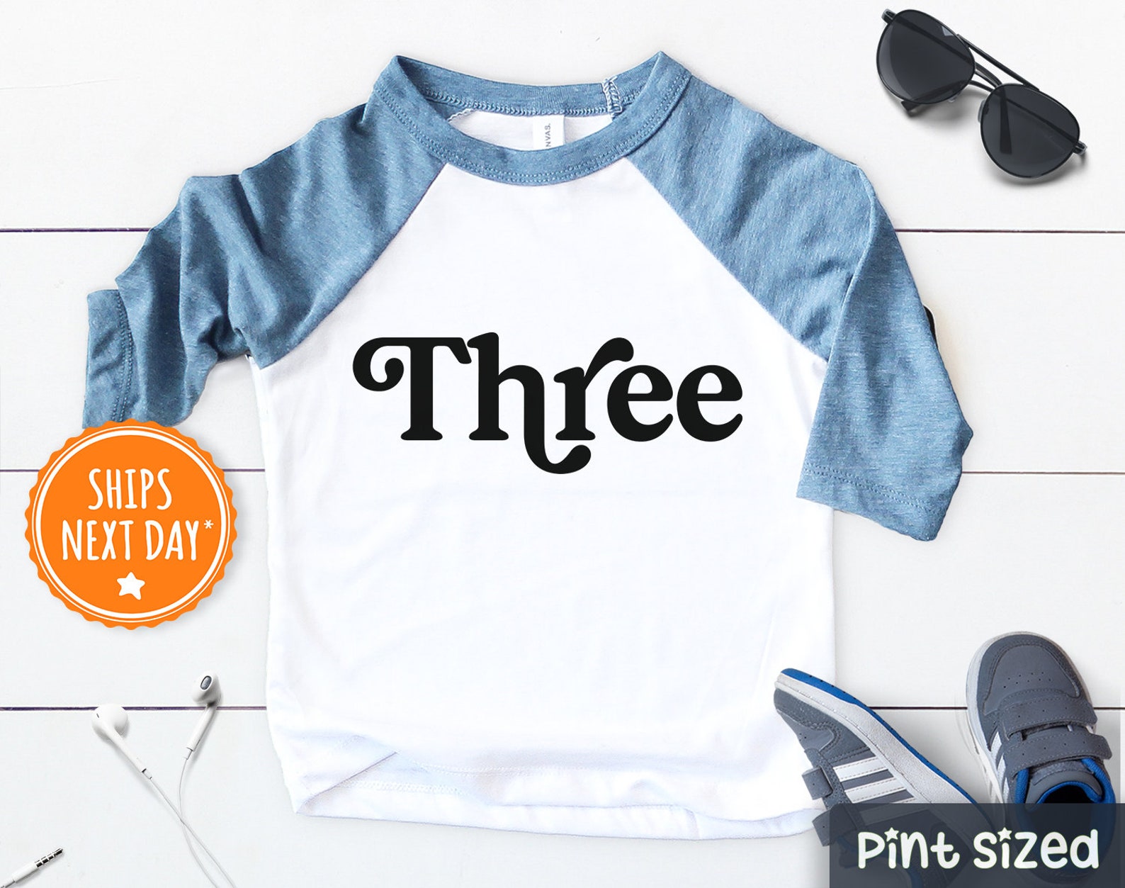 Third Birthday Toddler Shirt Retro Three Boy Kids Shirt - Etsy