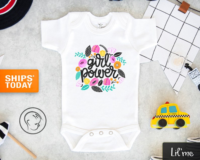 Girl Power Shirt Girl Power Kids Tee Cute Feminist Kids | Etsy