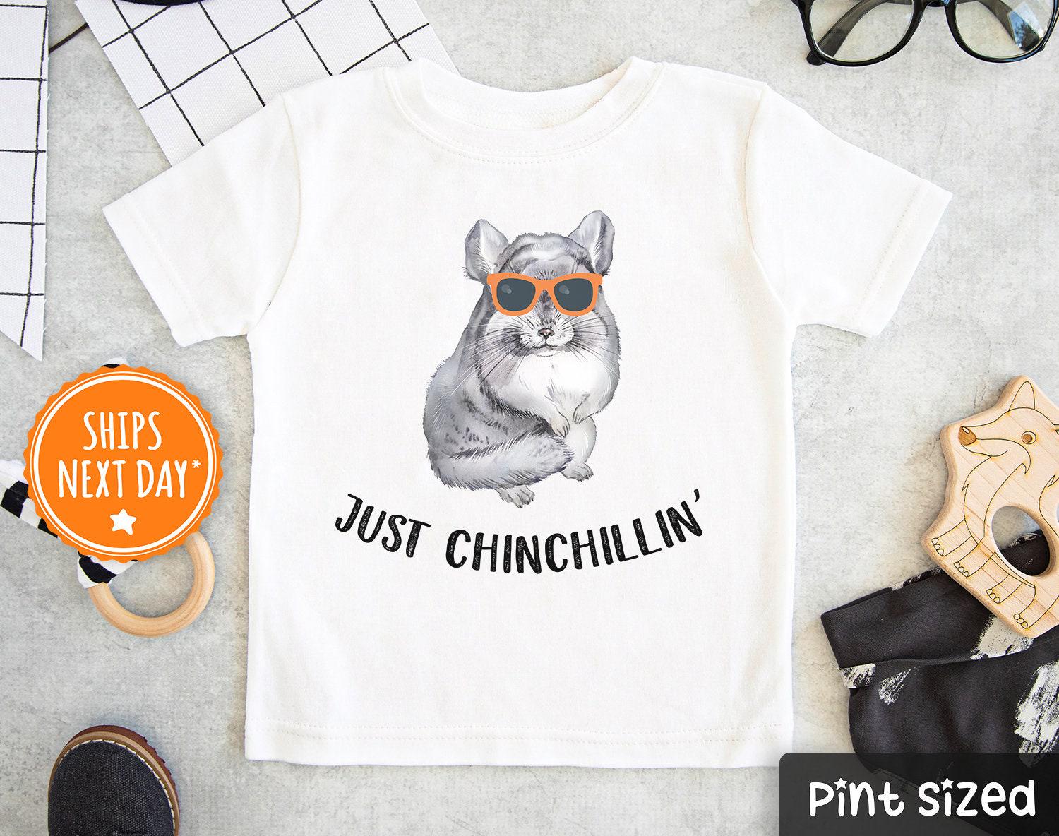 Chinchilla Baby Onesie® - Just Chinchillin' Cute Baby Onesie® - Funny ...
