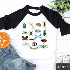 Retro Bugs and Beetles Baby Onesie® - Cute Insect Bodysuit - Hipster ...