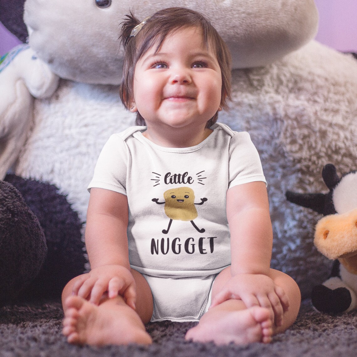 Little Nugget Onesie® Cute Little Nugget Baby Onesie® - Etsy