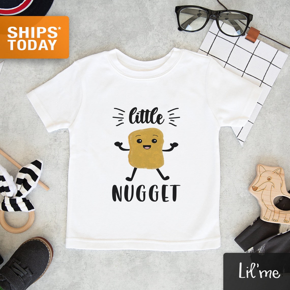 Little Nugget Onesie Cute Little Nugget Baby Onesie Funny | Etsy