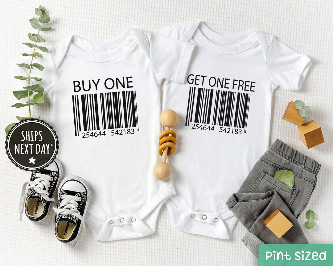 Buy One Get One Twin Onesie® Set - Funny Twin Onesie® Set - Best ...
