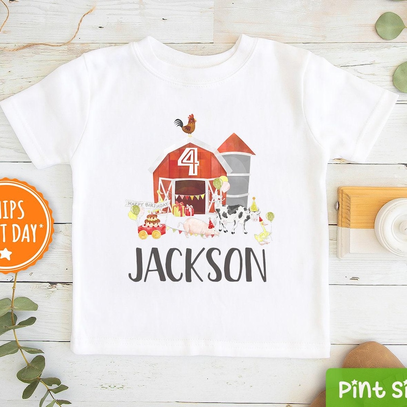 Farm Birthday Banner - Etsy