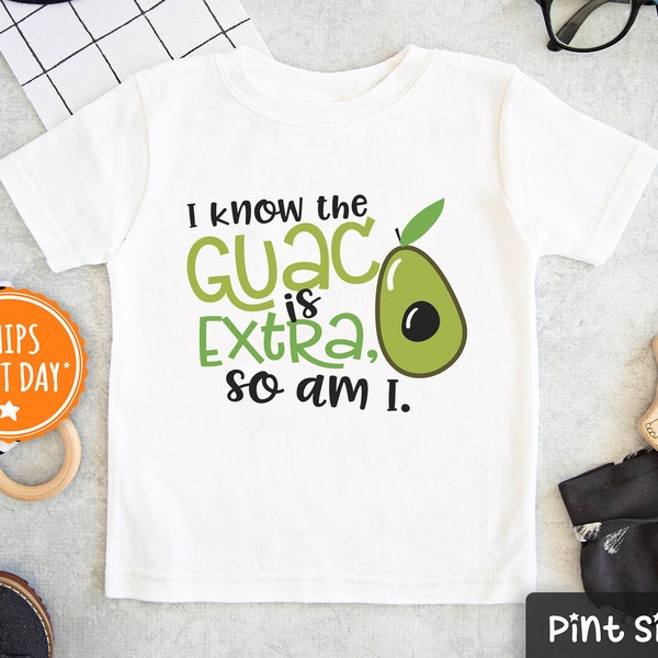 I Know Guac is Extra - Etsy