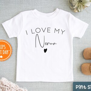 Nonna Baby Onesie® Cute I Love My Grandma Onesie® Italian Onesie® - Etsy