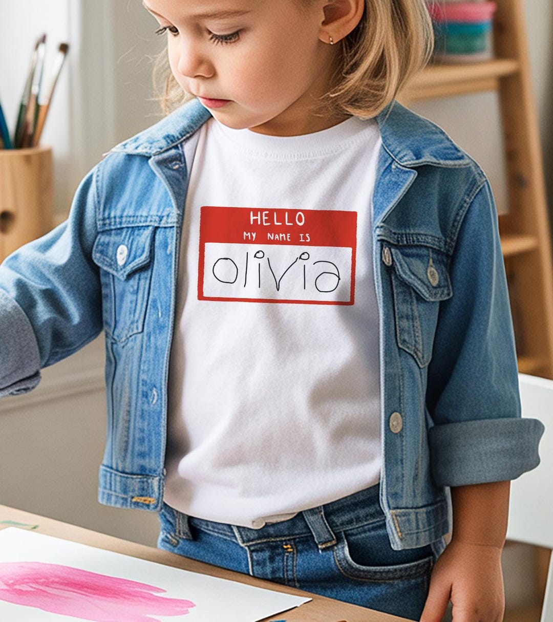 Personalized First Day of School T-shirt - Custom Kids Name Back to ...