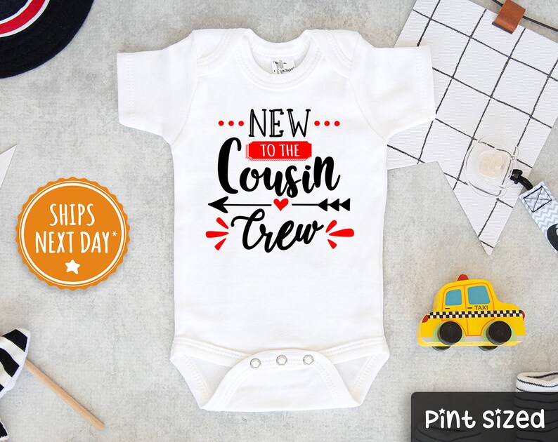 Cousin Crew Onesie® New to the Cousin Crew Onesie® Cute - Etsy