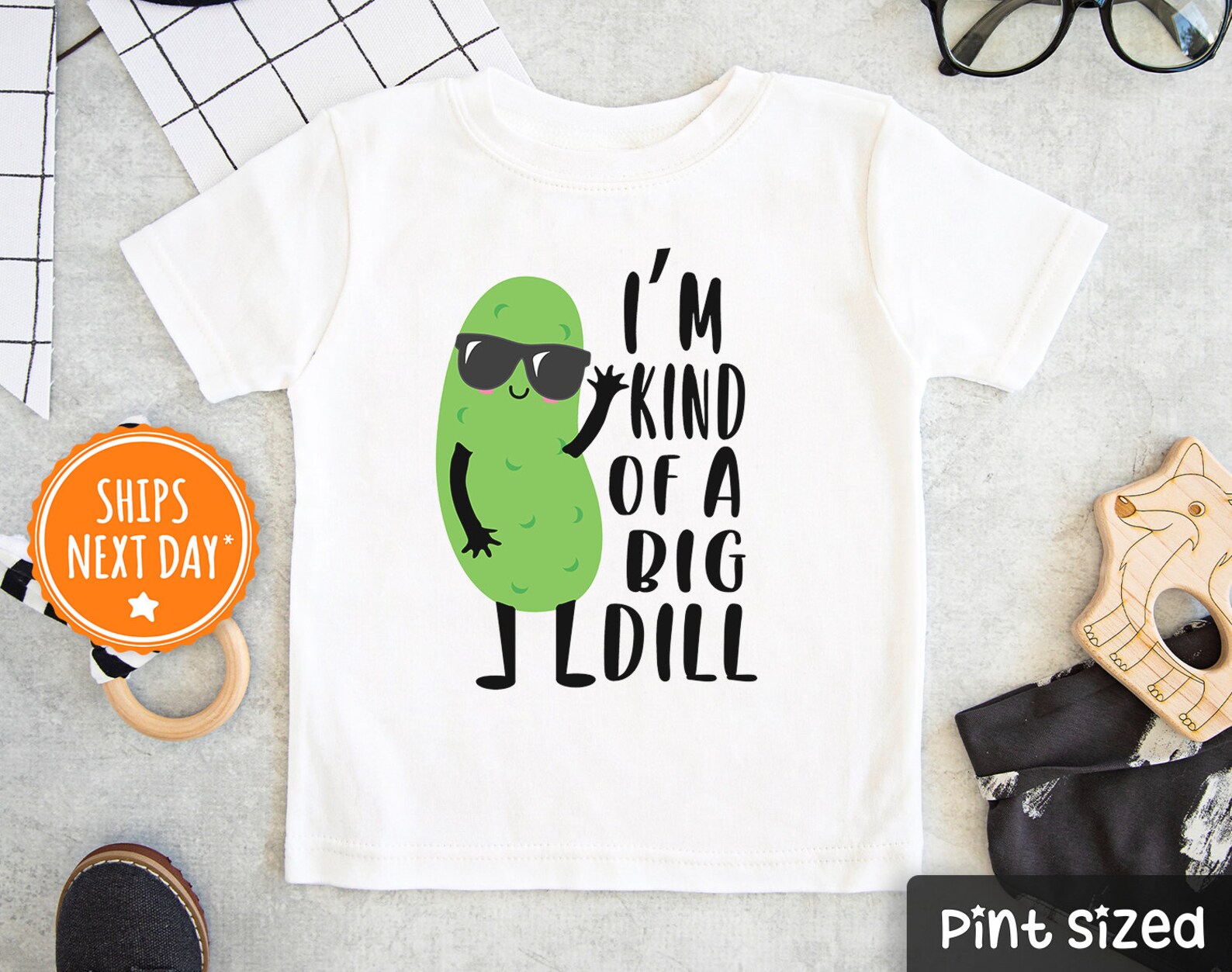I'm Kind of A Big Dill Shirt Cute Toddler Shirt Cute | Etsy