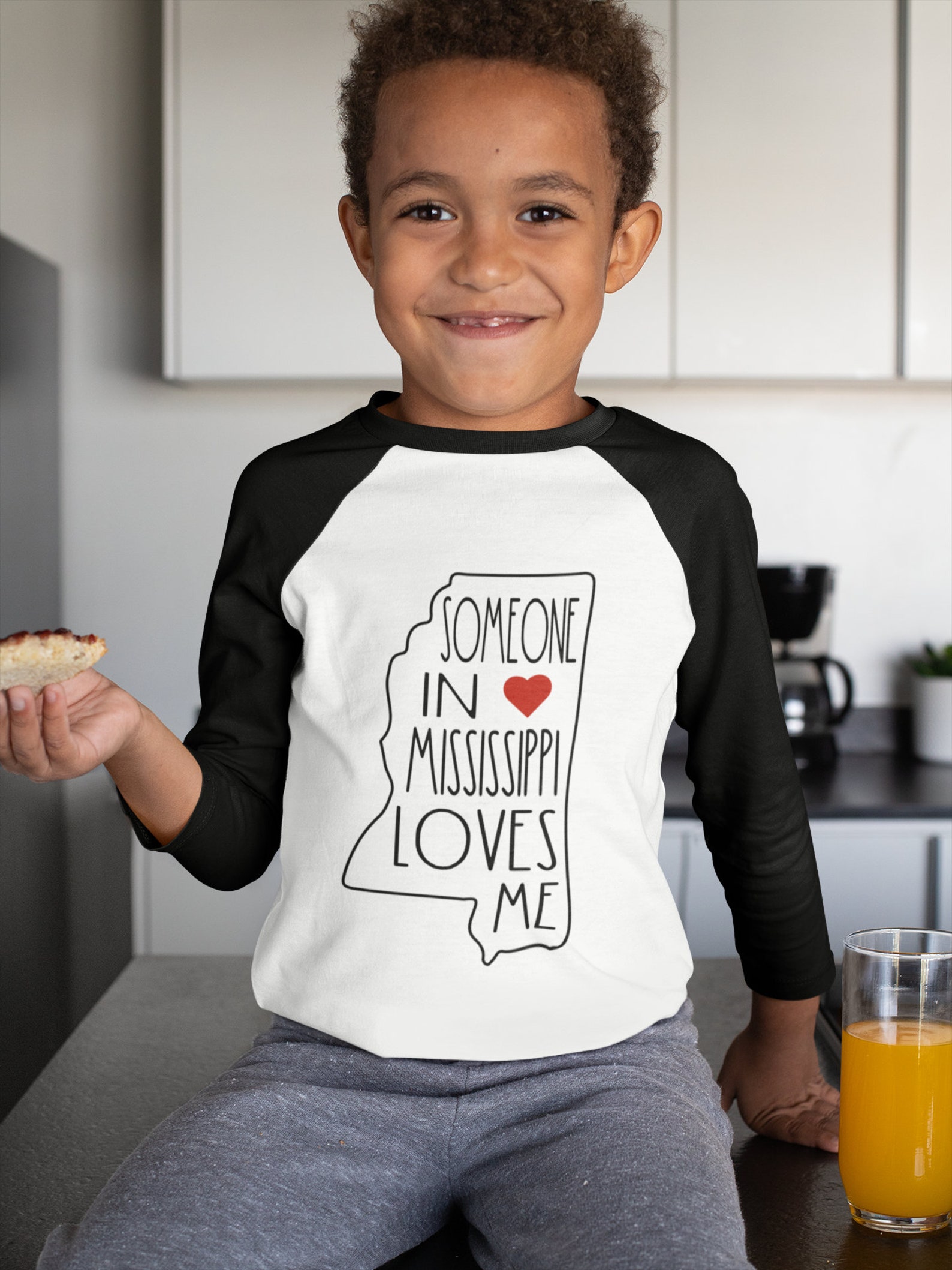 Someone in Mississippi Loves Me Shirt Mississippi Kids Shirt | Etsy