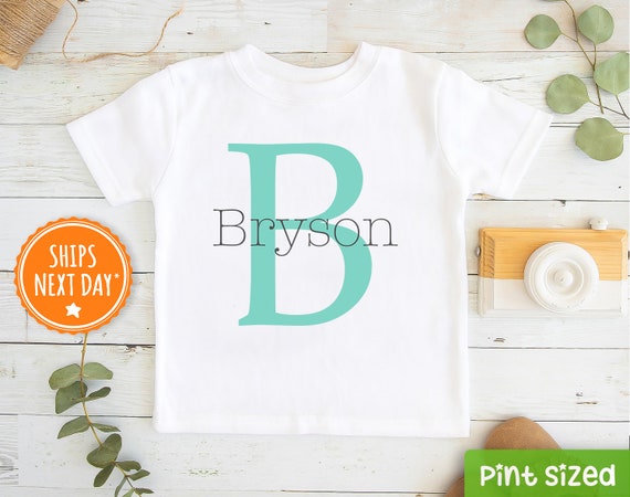 Personalized Boy Name Shirt Personalized Name Tee Custom - Etsy