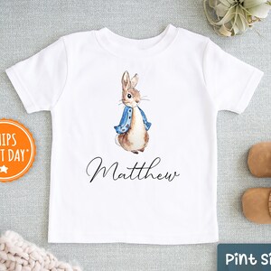 Personalized Name Bunny Onesie® Custom Peter Rabbit Baby Boy Onesie ...