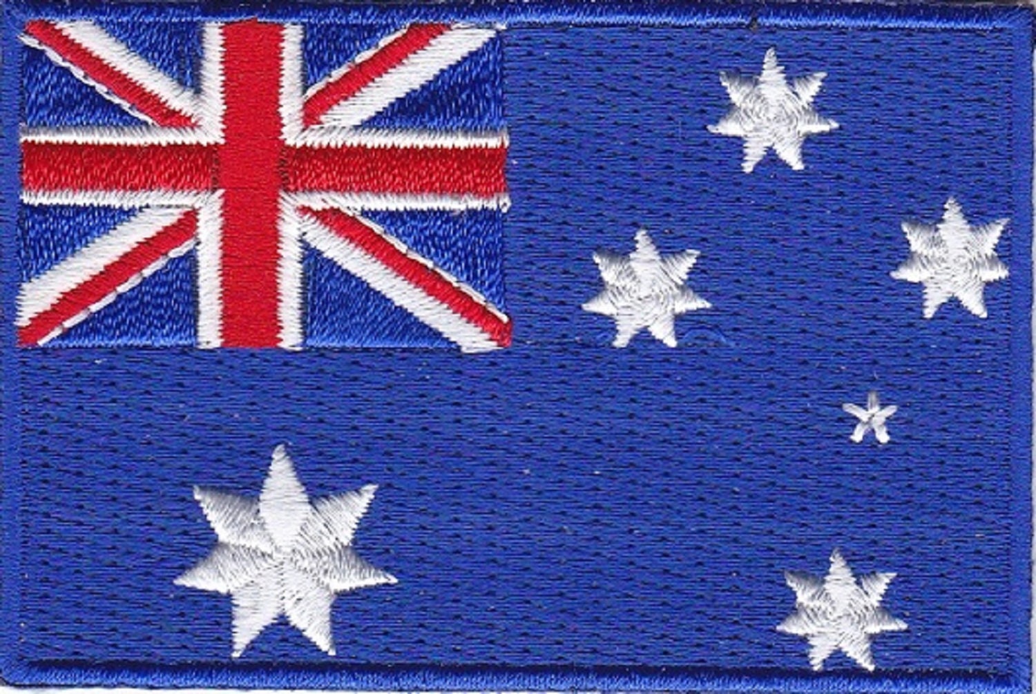 10 Pcs Australia Flag Embroidered Patches 3"x2" Iron-on - Etsy UK