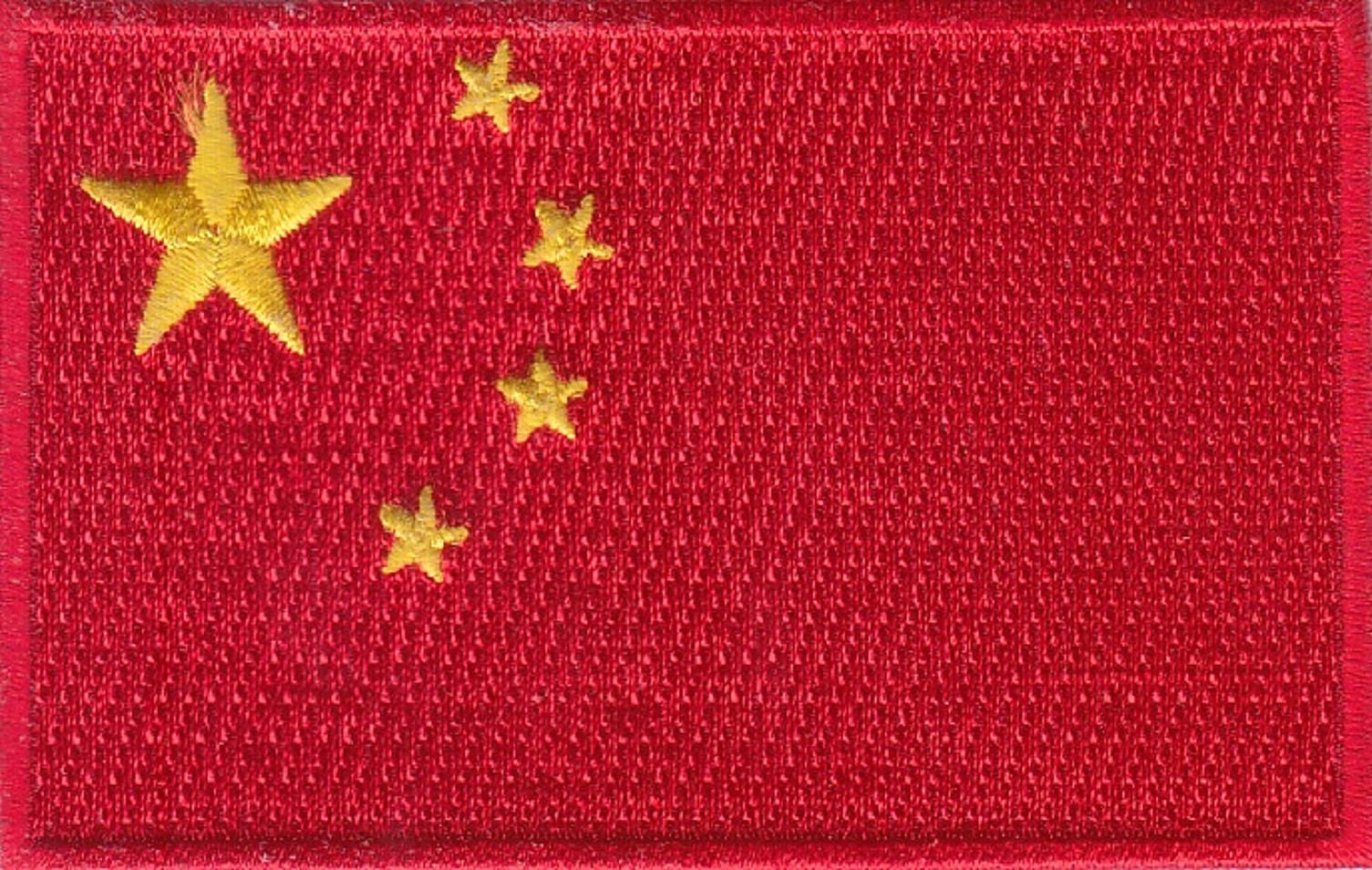 10 Pcs China Flag Embroidered Patches 3.5"x2.25" Iron-on - Etsy