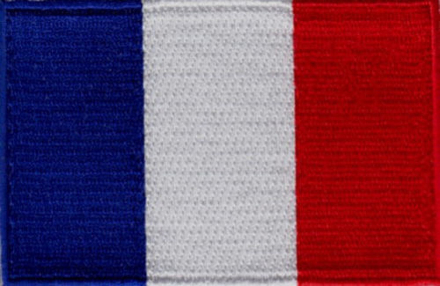 10 Pcs France Flag Embroidered Patches 3"x2" Iron-on - Etsy
