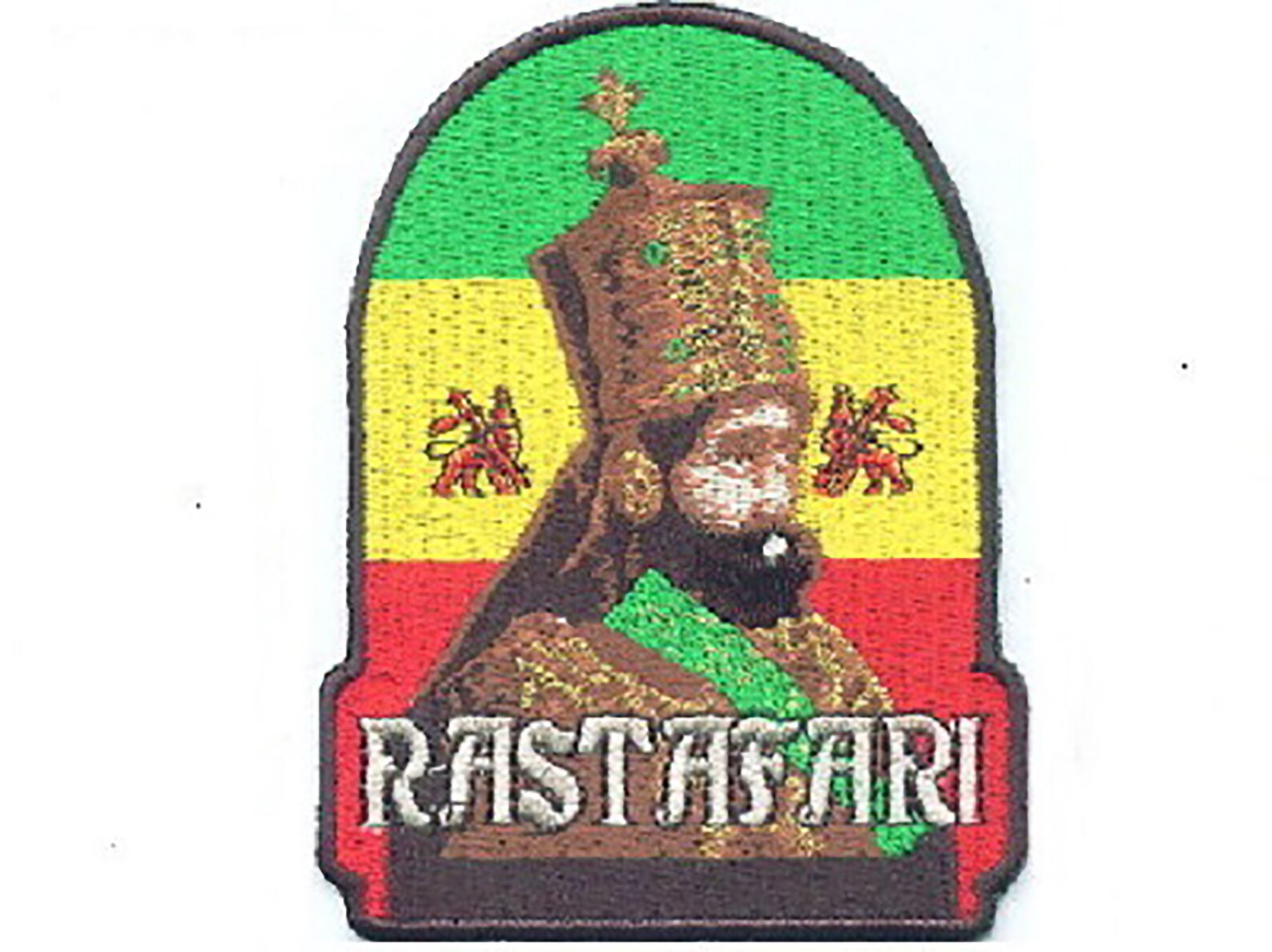 10 Pcs Rasta King RASTAFARI Embroidered Patches 3.75"x2.75" Iron-on - Etsy