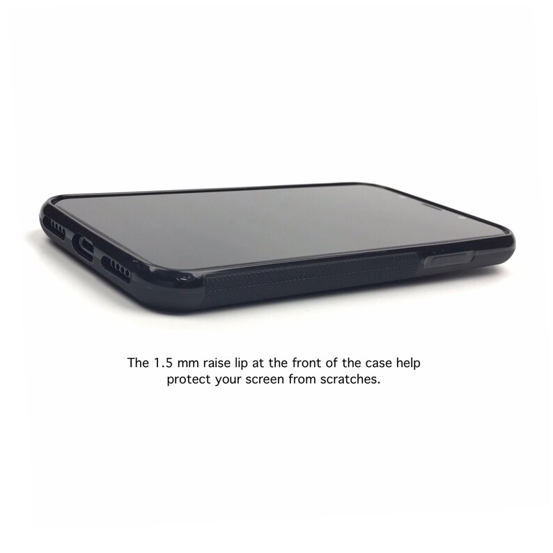 Personalised Iphone 12 Case. Monogrammed Black Saffiano - Etsy