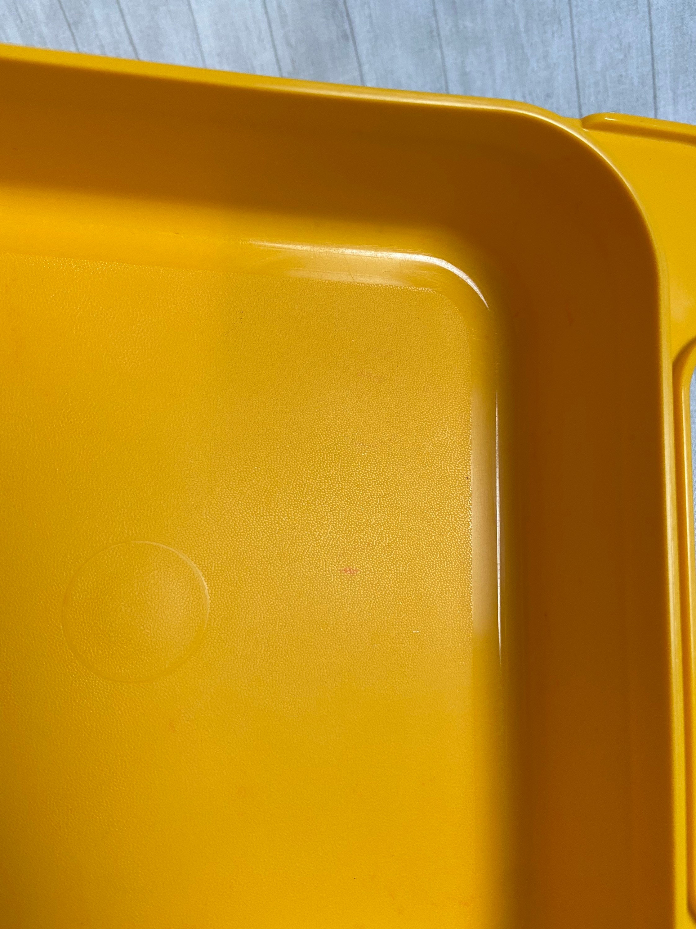 Tupperware Stencil Box empty Vintage Lunch Box Storage | Etsy