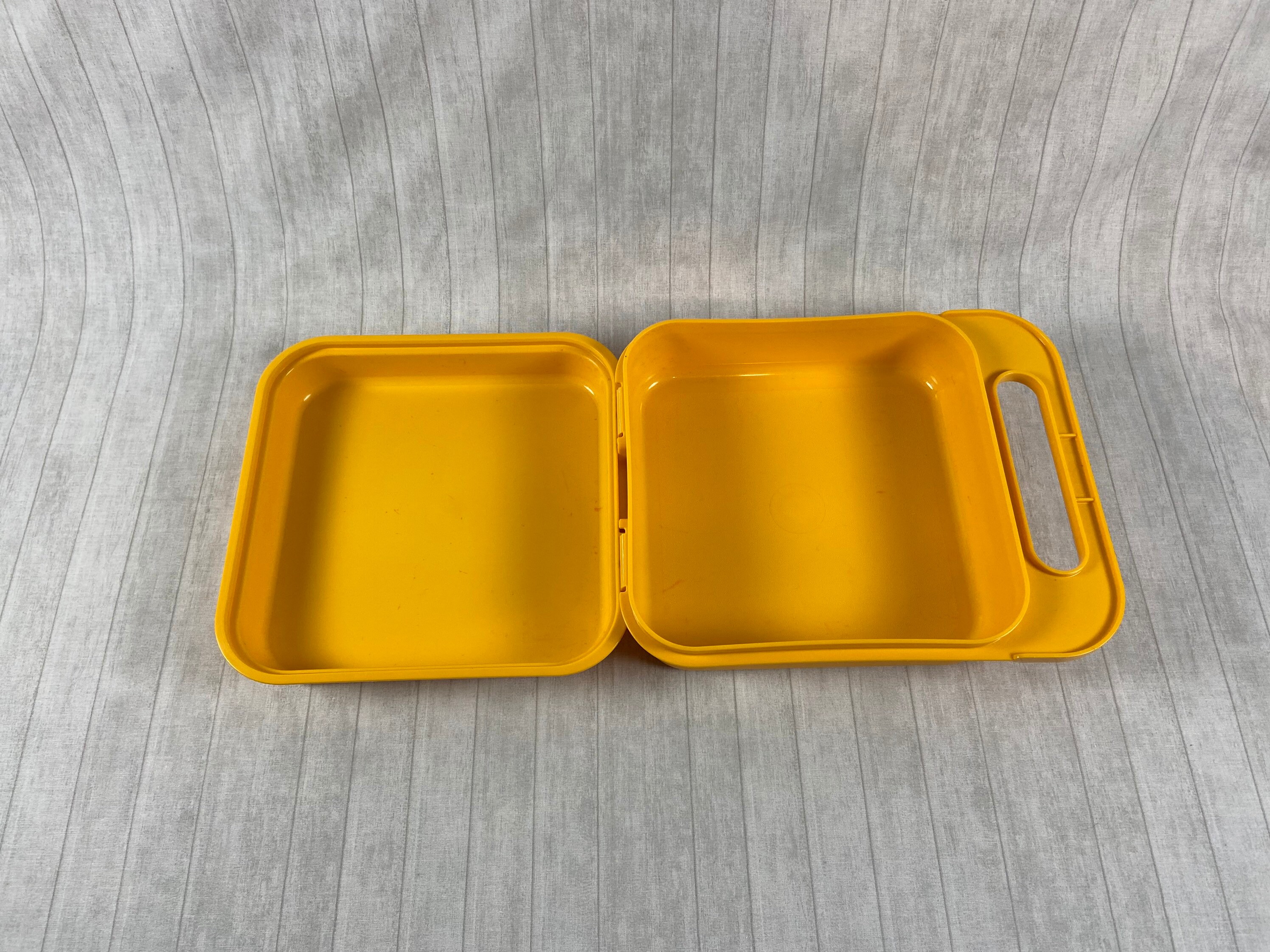 Tupperware Stencil Box empty Vintage Lunch Box Storage | Etsy