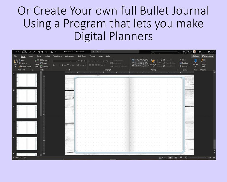 A5 Digital Bullet Journal Base Notebook Pastel Blue Cover PNG File - Etsy