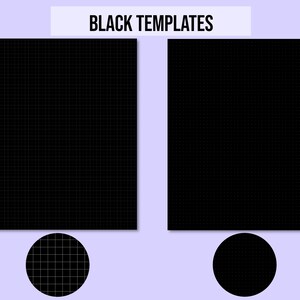 Digital Note Taking Templates | Digital Grid Paper | Digital Dot Grid ...