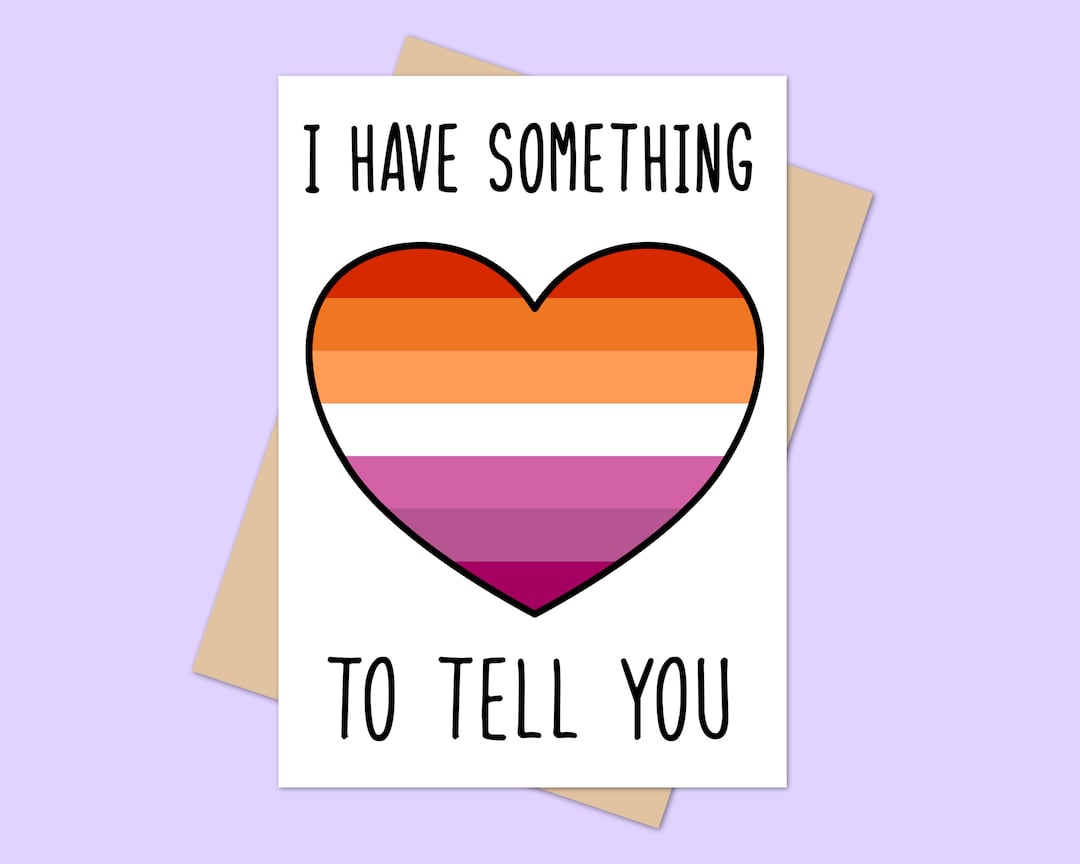 Coming Out LGBTQ 5x7 Inch Greeting Card LGBTQ Greeting Card - Etsy